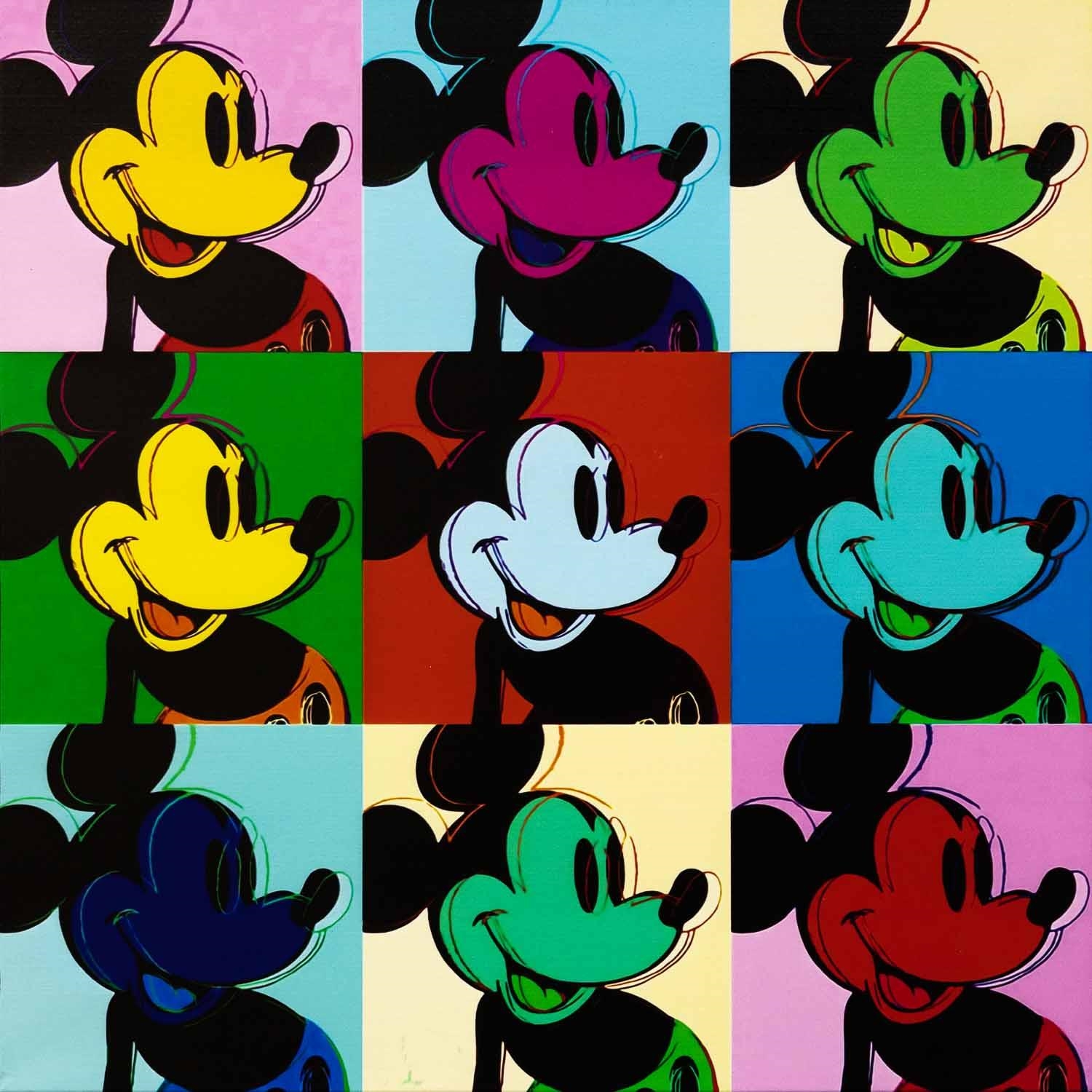 Andy Warhol | Mickey Mouse | MutualArt