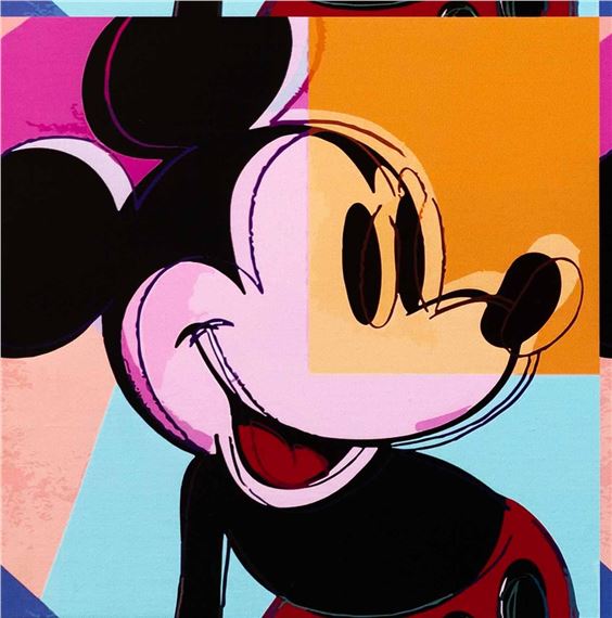 Andy Warhol | Mickey Mouse, 1986 | MutualArt