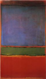 Rothko Mark | No 6. Violet, Green and Red | Compare similar artworks ...