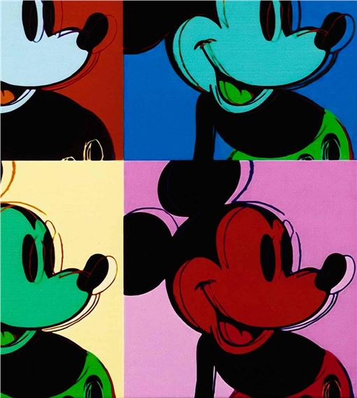 Andy Warhol | Mickey Mouse | MutualArt