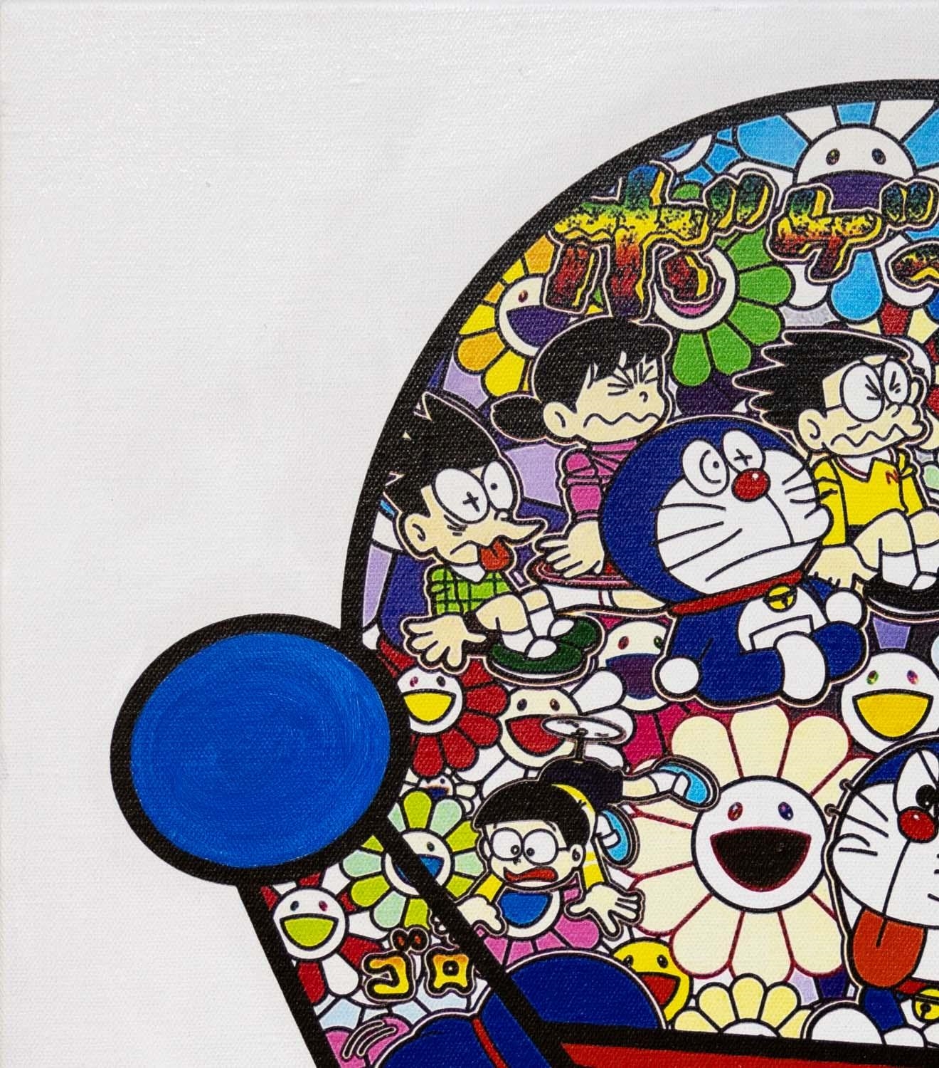 Takashi Murakami | TEKASHI MURAKAMI Decorative Print on linen after the ...