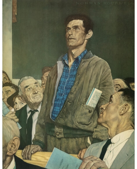 Norman Rockwell | The Four Freedoms, suite | MutualArt
