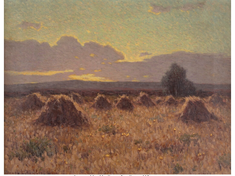 Henry L. Richter | Haystacks | MutualArt