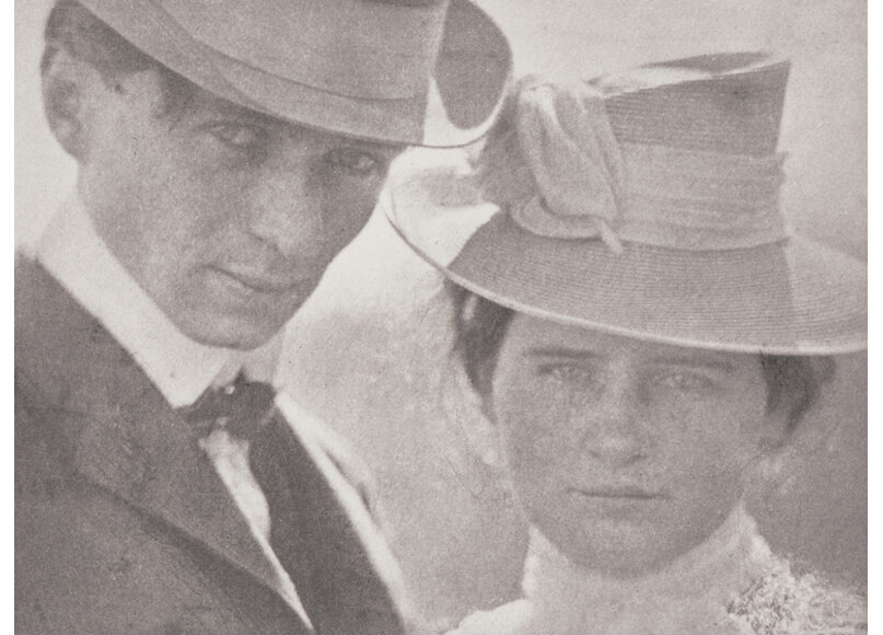 Edward Steichen | Self-Portrait With Wife Clara on Their Honeymoon ...