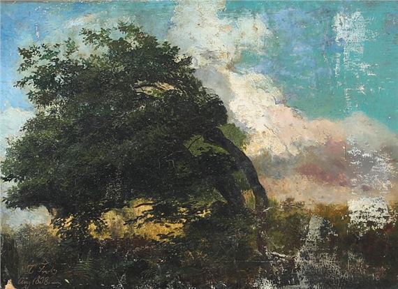 Johan Thomas Lundbye | Forblæste træer (1838) | Compare similar ...