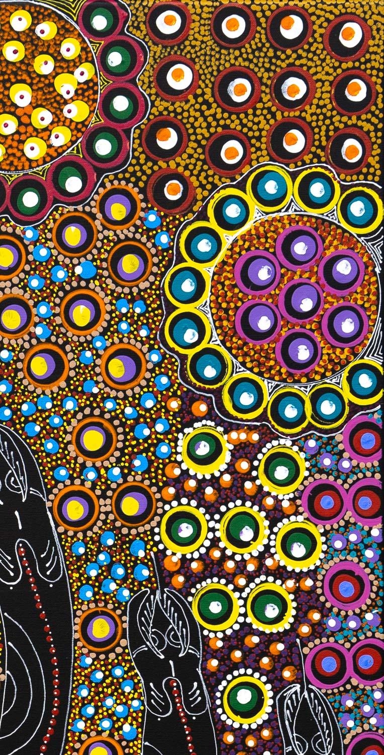 Cindy Wallace Nungurrayi | Dreamtime Sisters (2021) | MutualArt