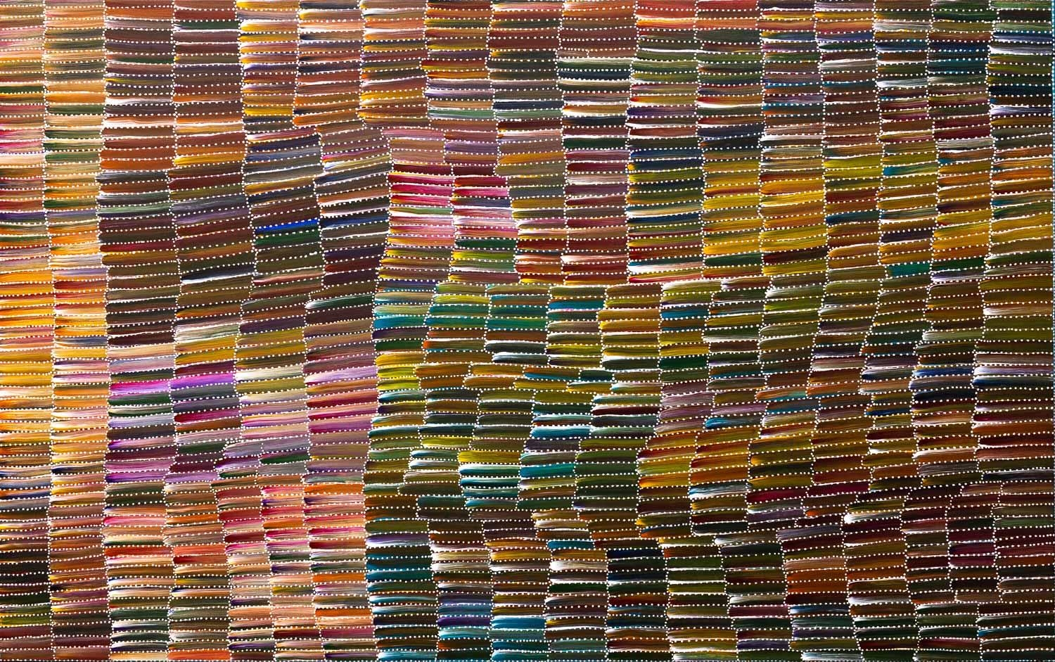 Jeannie Mills Pwerle | Bush Yam (2021) | MutualArt