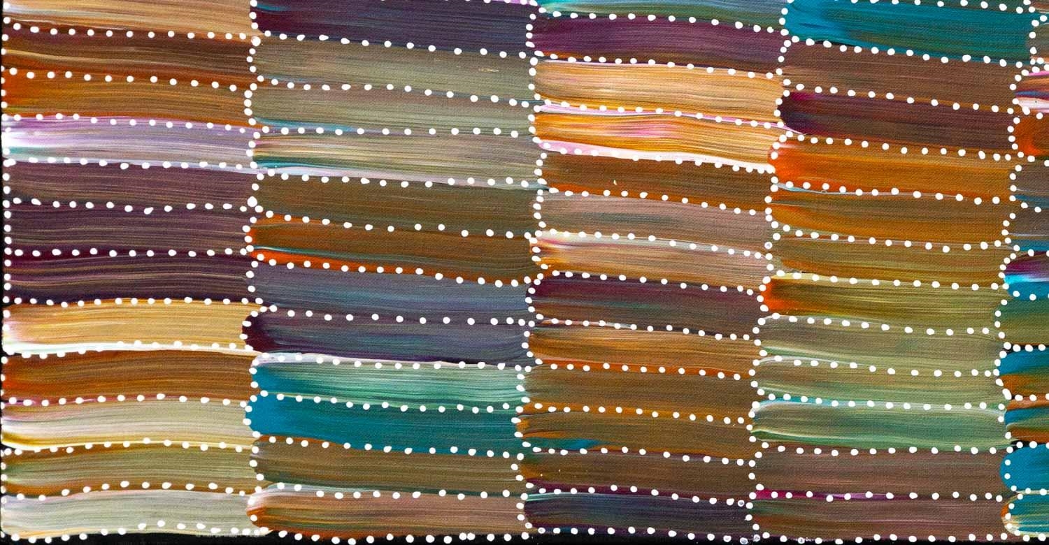 Jeannie Mills Pwerle | Bush Yam (2021) | MutualArt