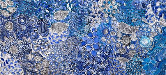 Jessie Bird Ngale | Alparra Seed Dreaming | MutualArt