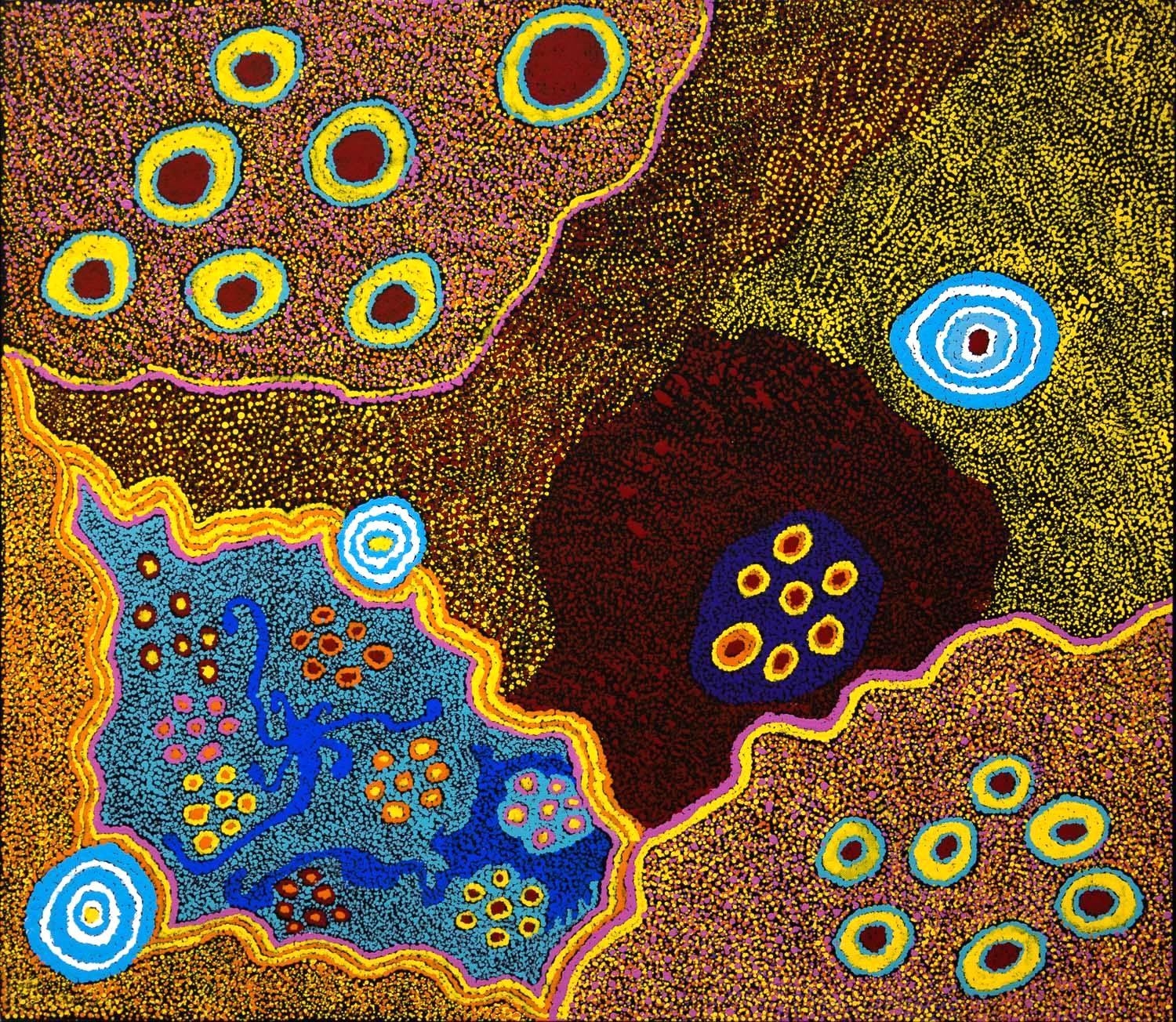 Nyanu Ken | Tjitji Ngatingka (2021) | MutualArt