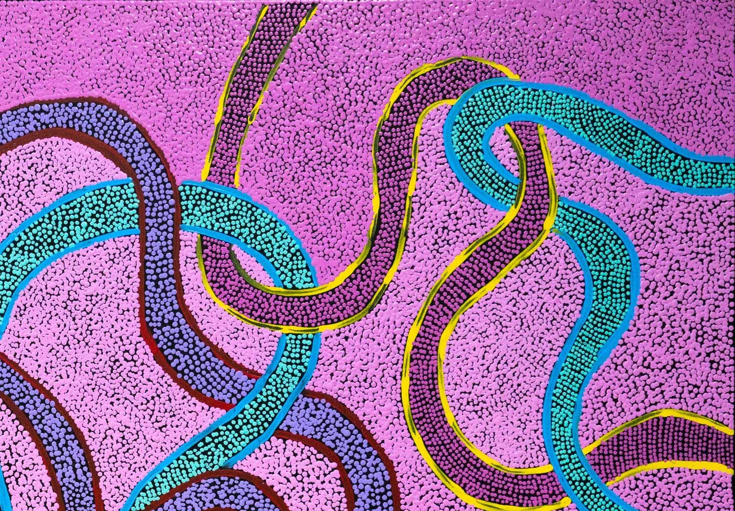 Vanetta Hudson Nampitjinpa | Fire Country Dreaming (2021) | MutualArt