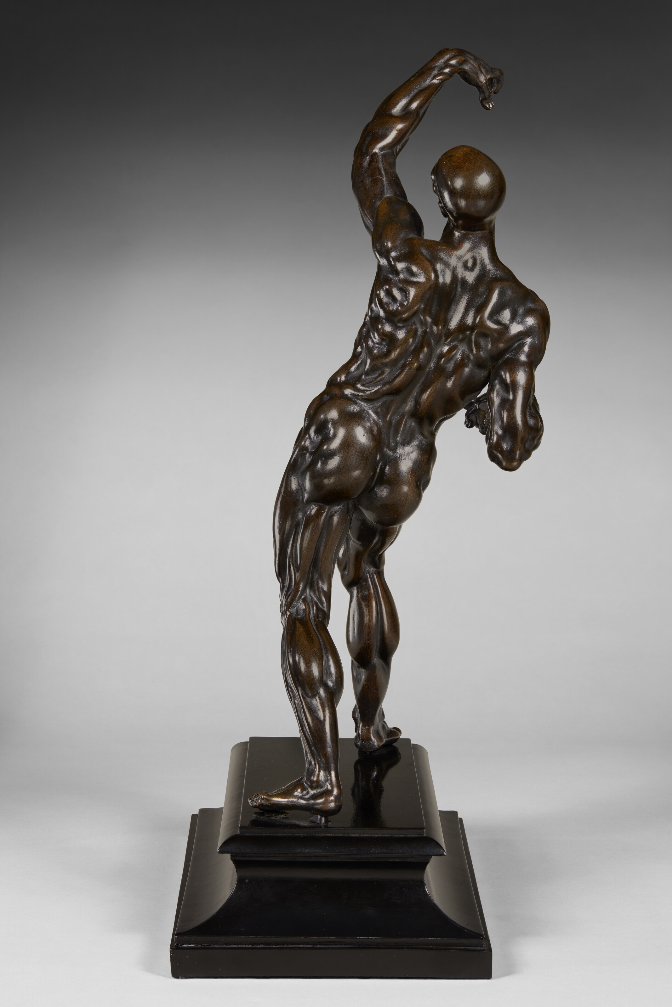 Willem Danielsz van Tetrode | A BRONZE FIGURE OF AN ÉCORCHÉ MAN | MutualArt