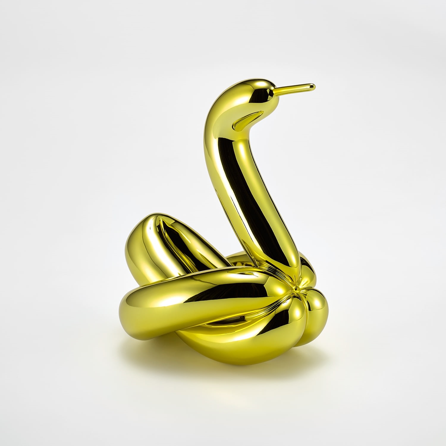 Jeff Koons | Balloon Swan (Yellow) (2017) | MutualArt