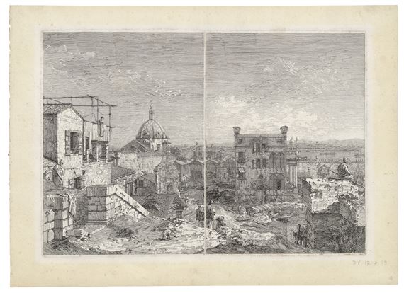 Canaletto | Vedute altre prese da i luoghi altre ideate da Antonio ...