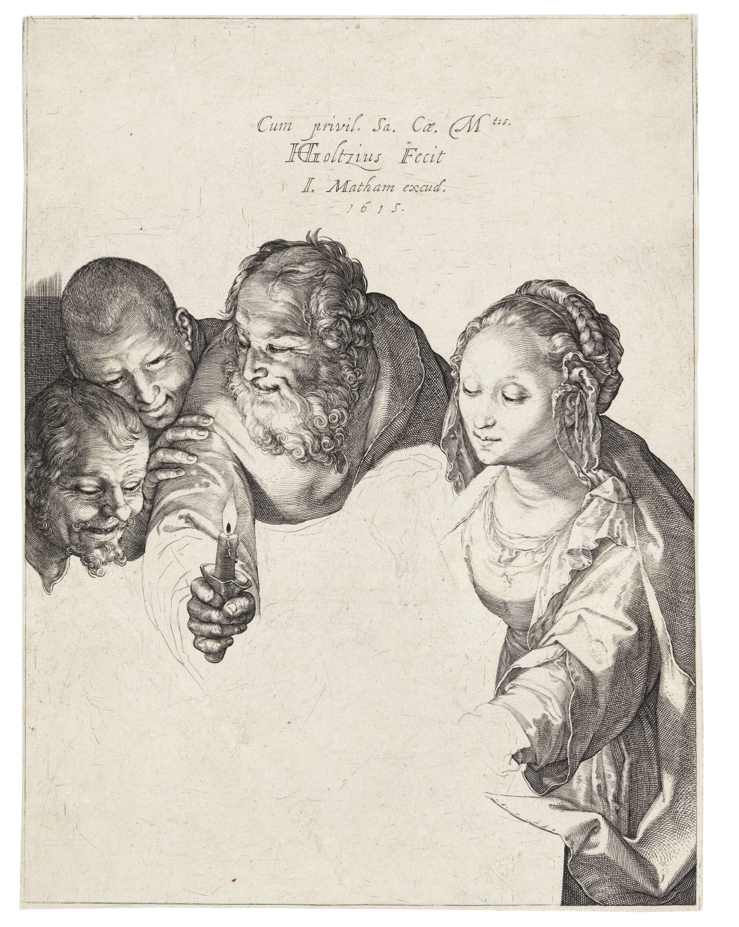Jacob Matham | Adoration of the Shepherds | MutualArt