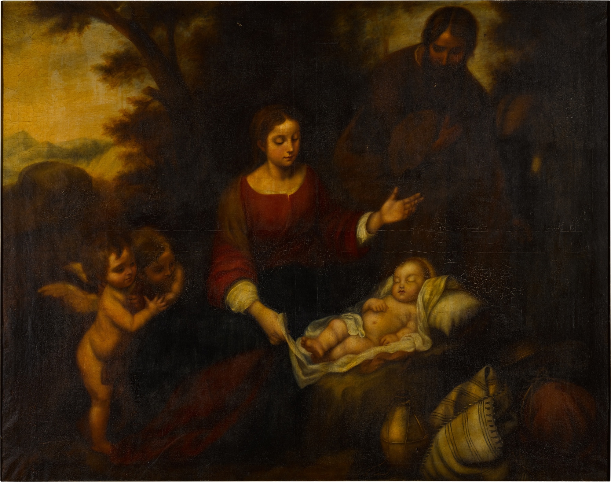 Bartolomé Estebán‏ Murillo | The Rest on the Flight into Egypt | MutualArt