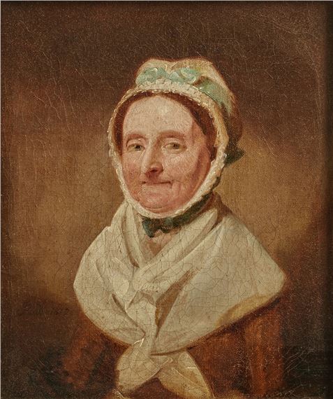 Jeremiah Paul | Portrait of a Old Woman (Circa 1795) | MutualArt