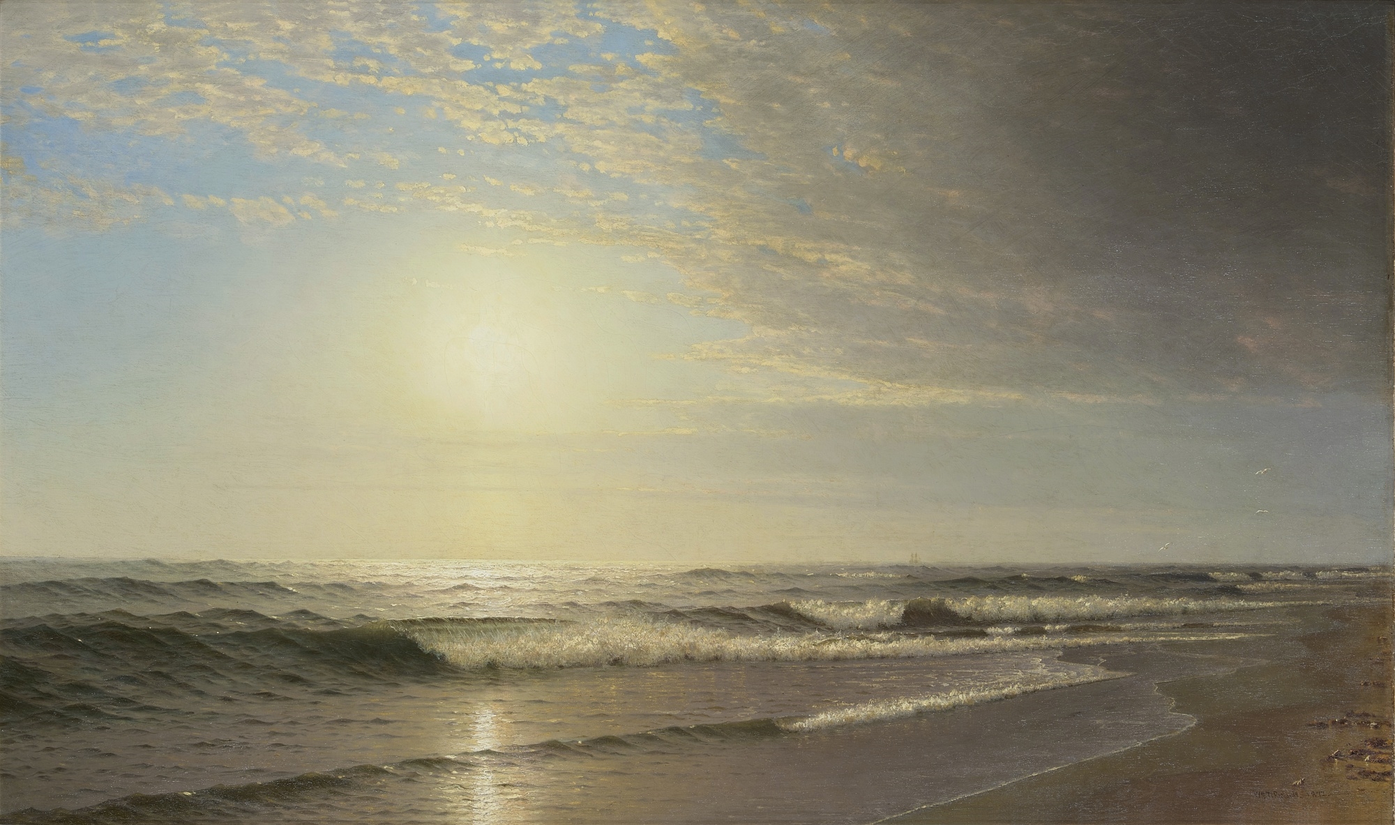 William Trost Richards | New Jersey Coast (1872) | MutualArt