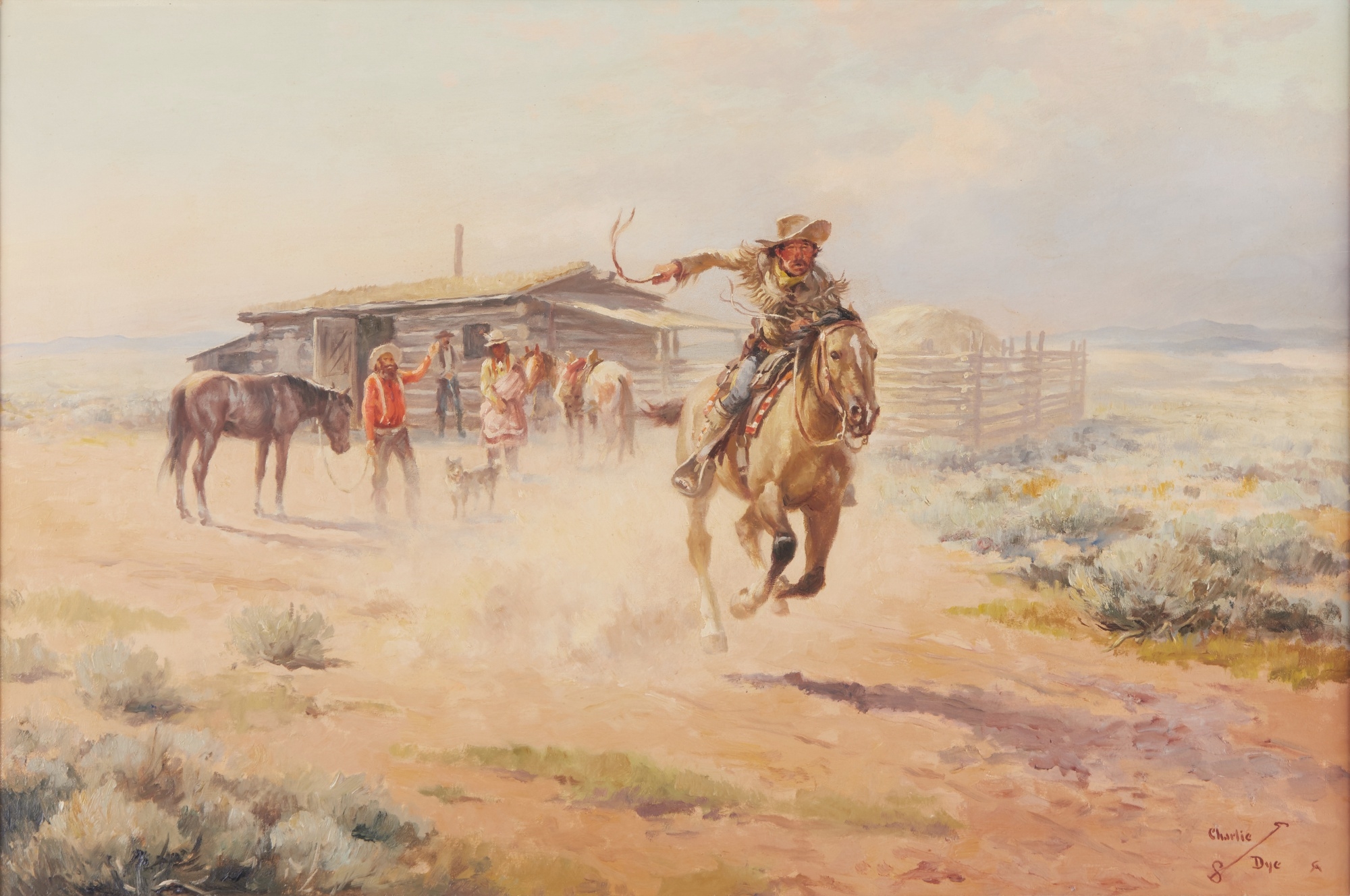 Charlie Dye | Pony Express (1966) | MutualArt
