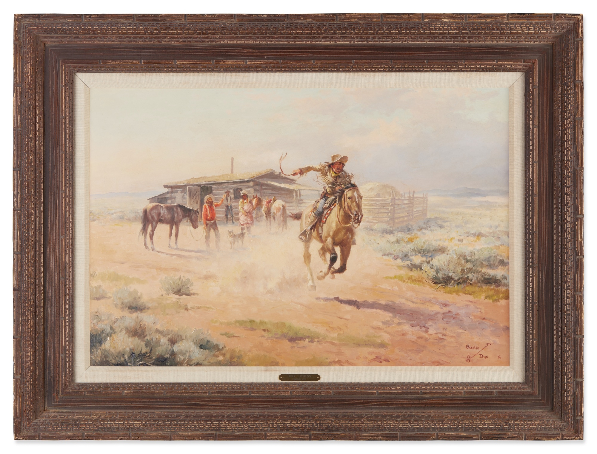 Charlie Dye | Pony Express (1966) | MutualArt