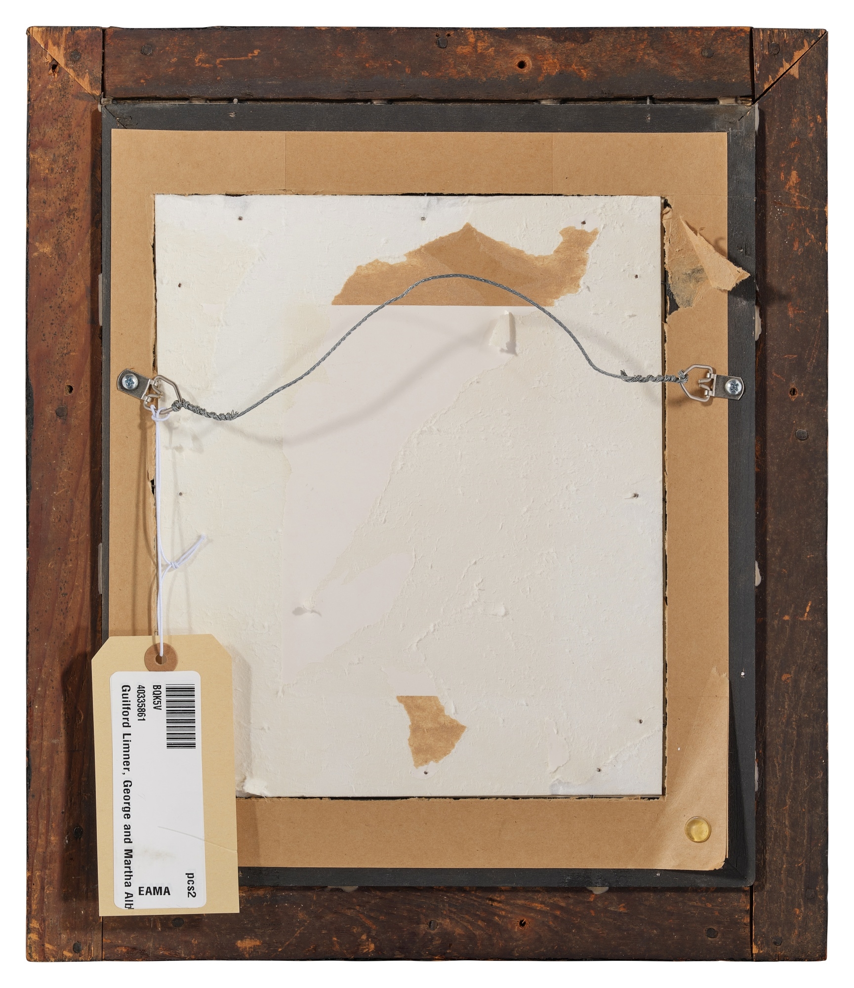 Guilford Limner | Pair of Portraits: George and Martha Albright (Circa ...