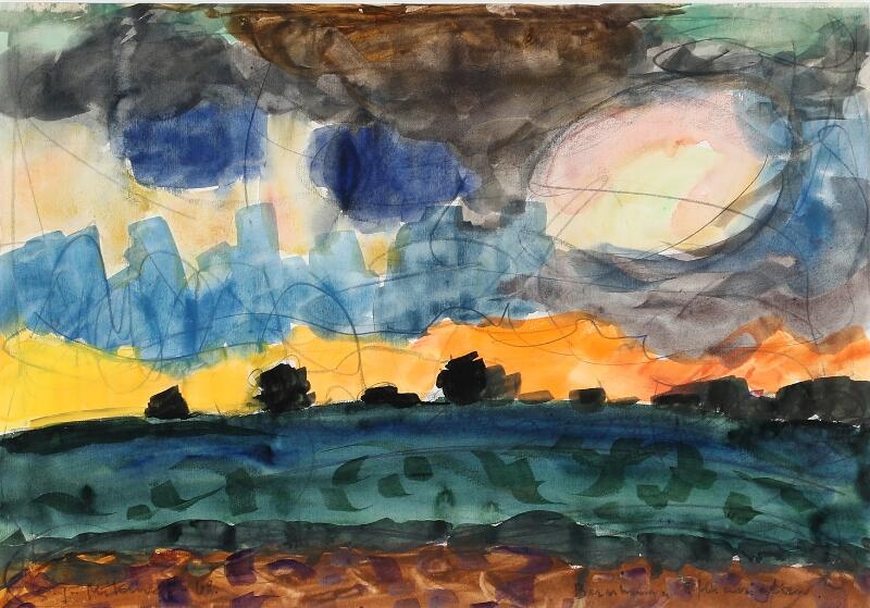 Sámal Elias Frederik Joensen-Mikines | Bornholm efterårsaften | MutualArt