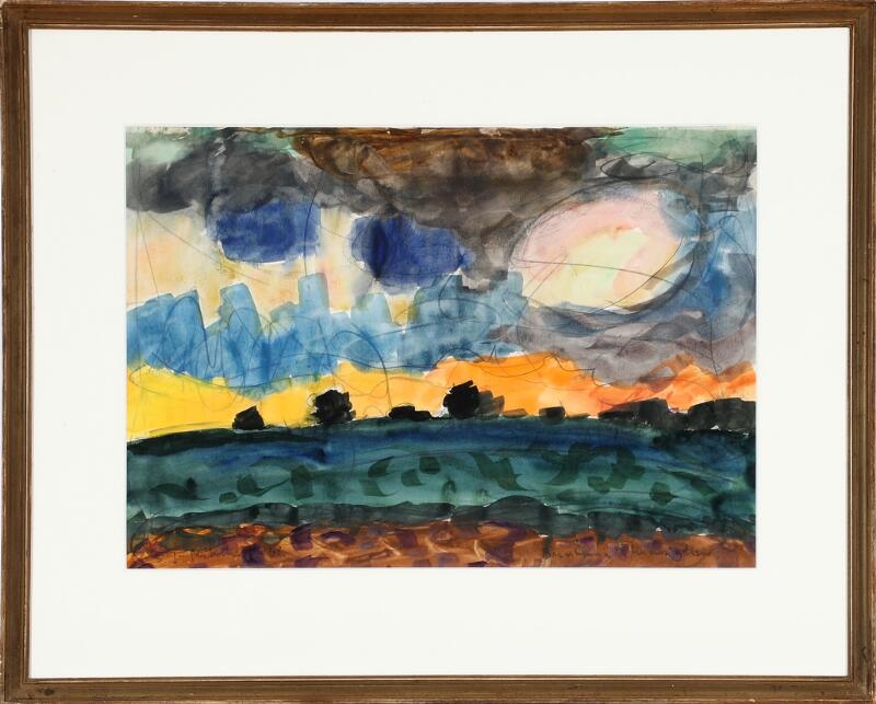 Sámal Elias Frederik Joensen-Mikines | Bornholm efterårsaften | MutualArt