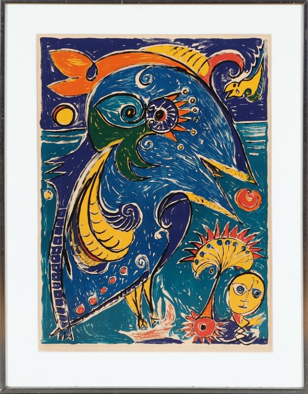 Carl-Henning Pedersen | Eventyrets Univers Nr | MutualArt