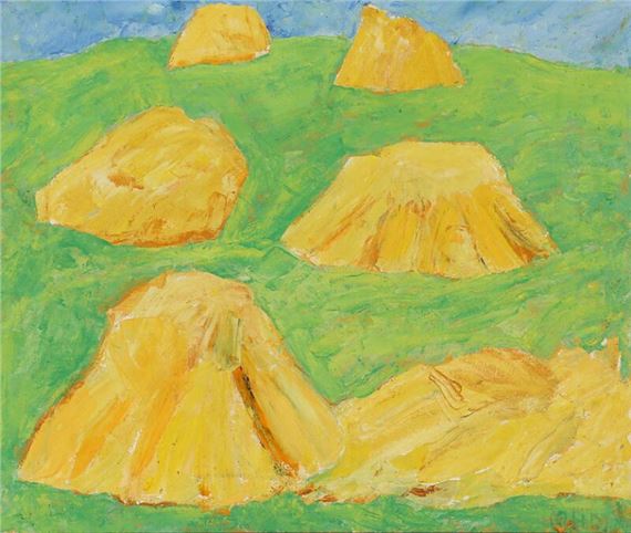 Olivia Holm-Møller | Haystacks | MutualArt