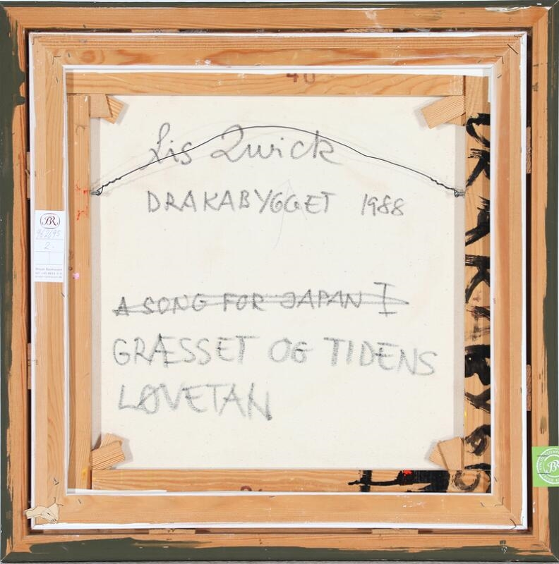 Lis Zwick | Græsset og tidens Løvetan (1998) | MutualArt