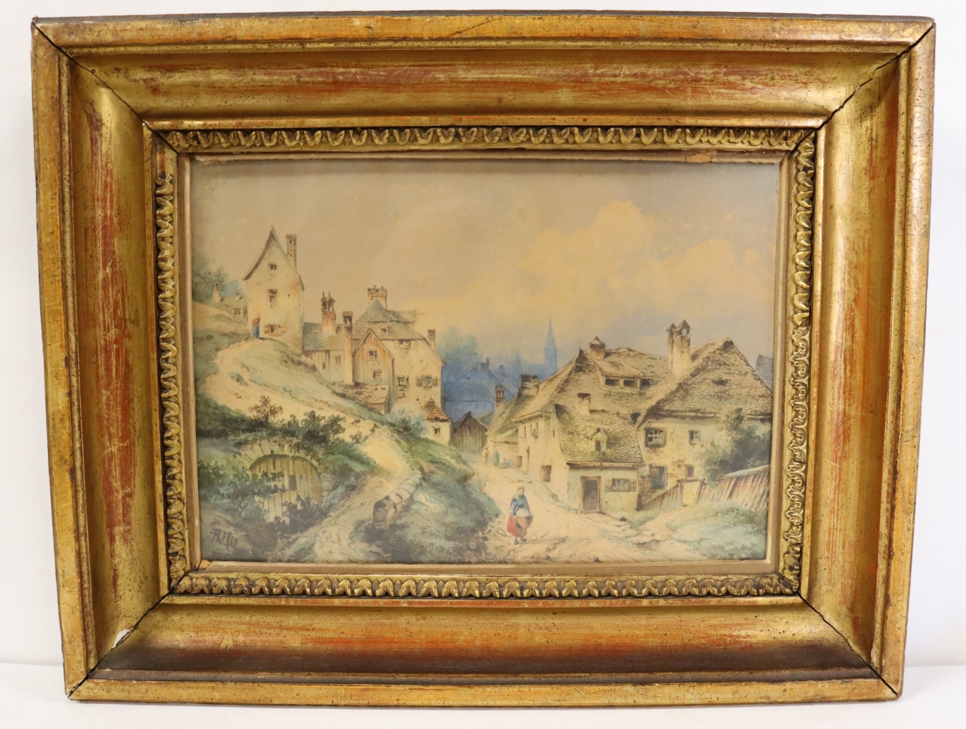 Rudolf von Alt | Townscape (1812) | MutualArt