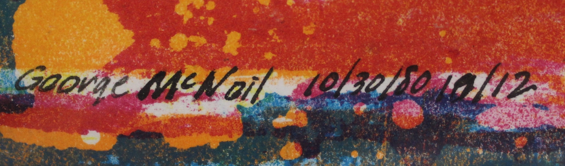 George McNeil | Untitled (1980) | MutualArt