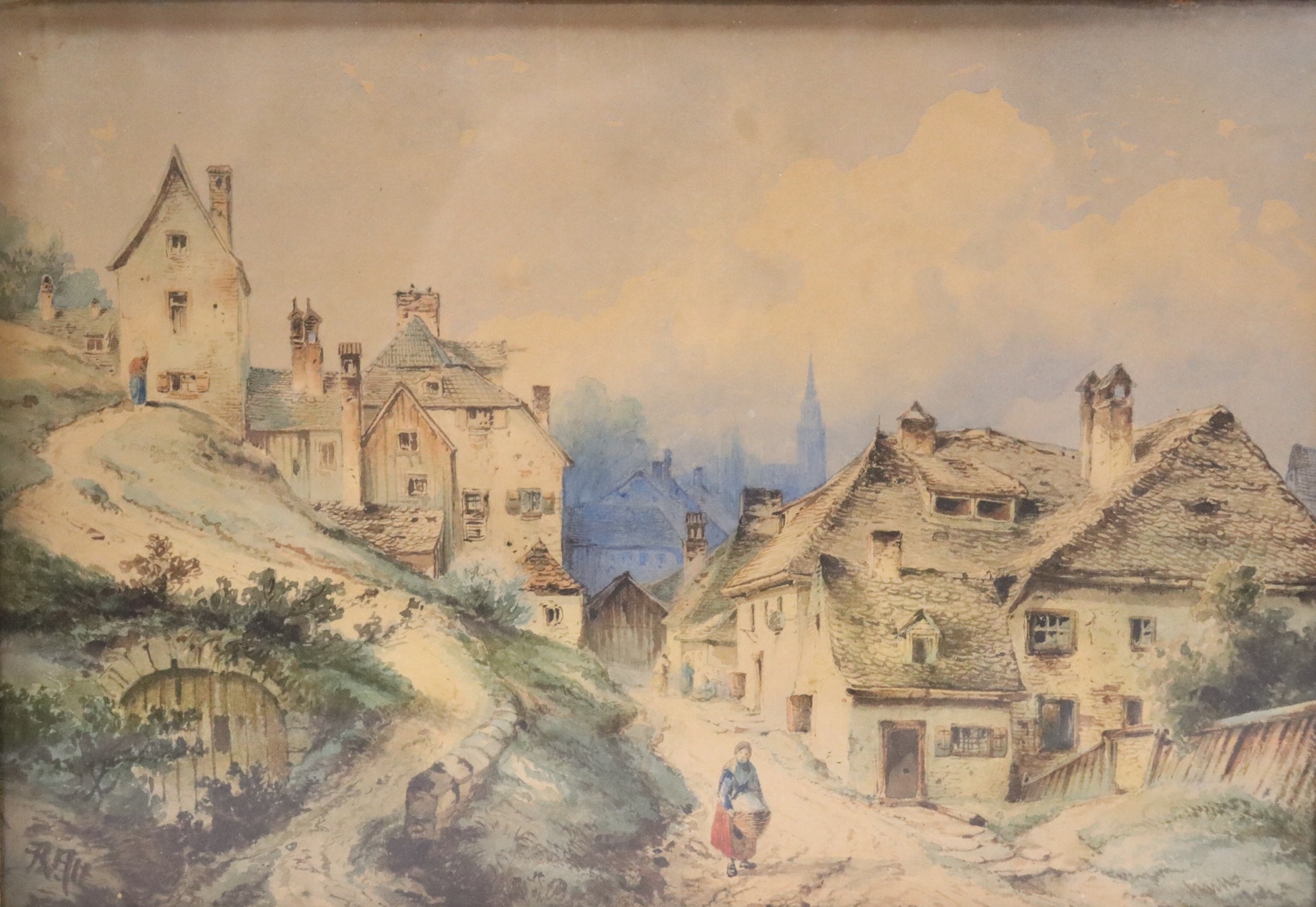 Rudolf von Alt | Townscape (1812) | MutualArt