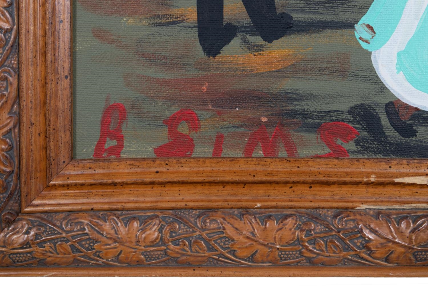 Bernice Sims | Playing in the Yard | MutualArt