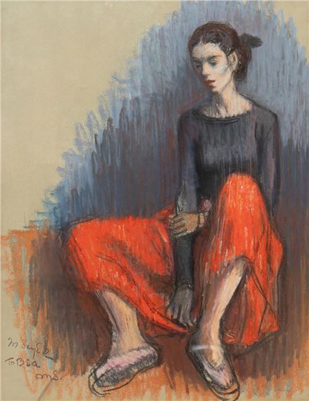 Moses Soyer | M. Soyer To Bea Oms | MutualArt