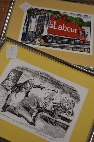 Peter Brookes | satirical political cartoons | MutualArt