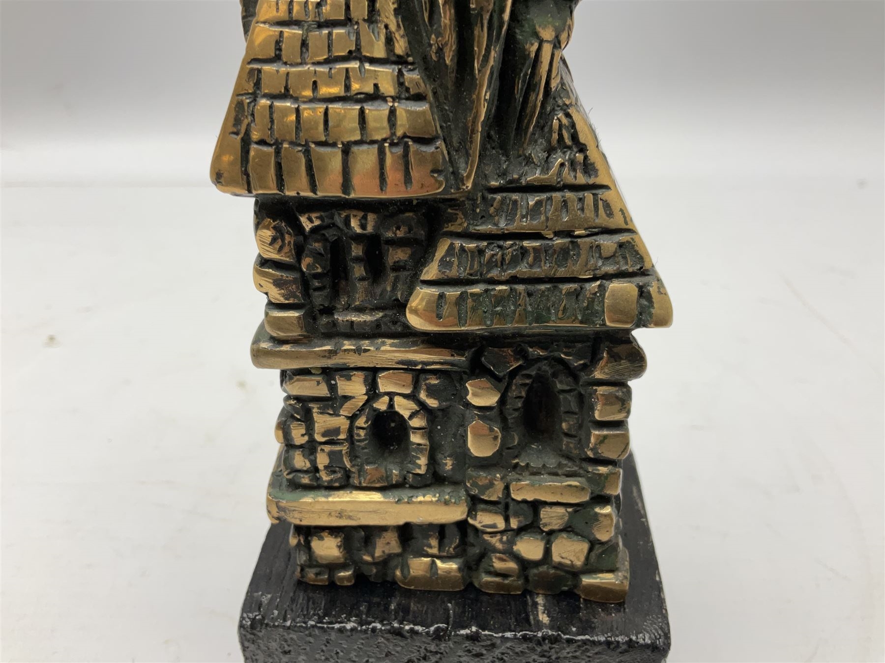 Kirill Postovit | figure of Rabbi Loew raised on a building | MutualArt