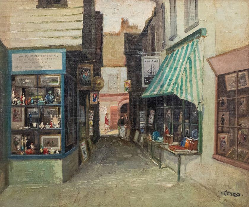 Terence Cuneo | The Lanes (Brighton) | MutualArt