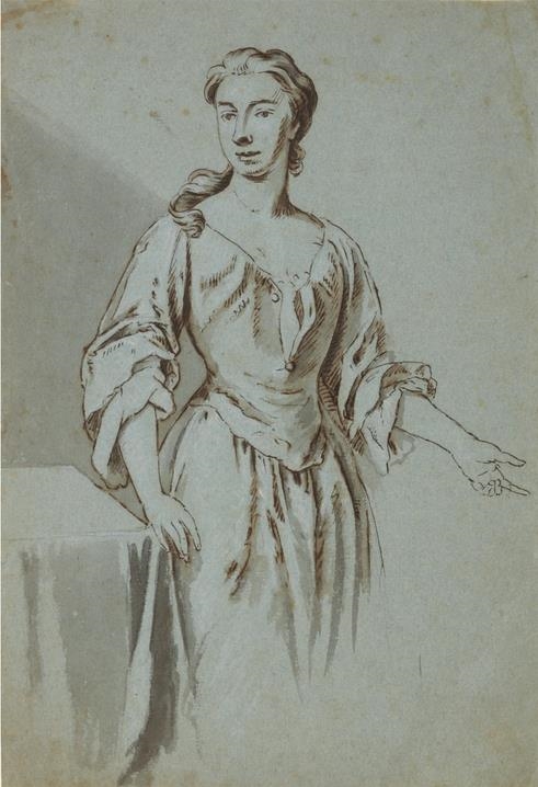 Edward Byng | Study of a lady | MutualArt