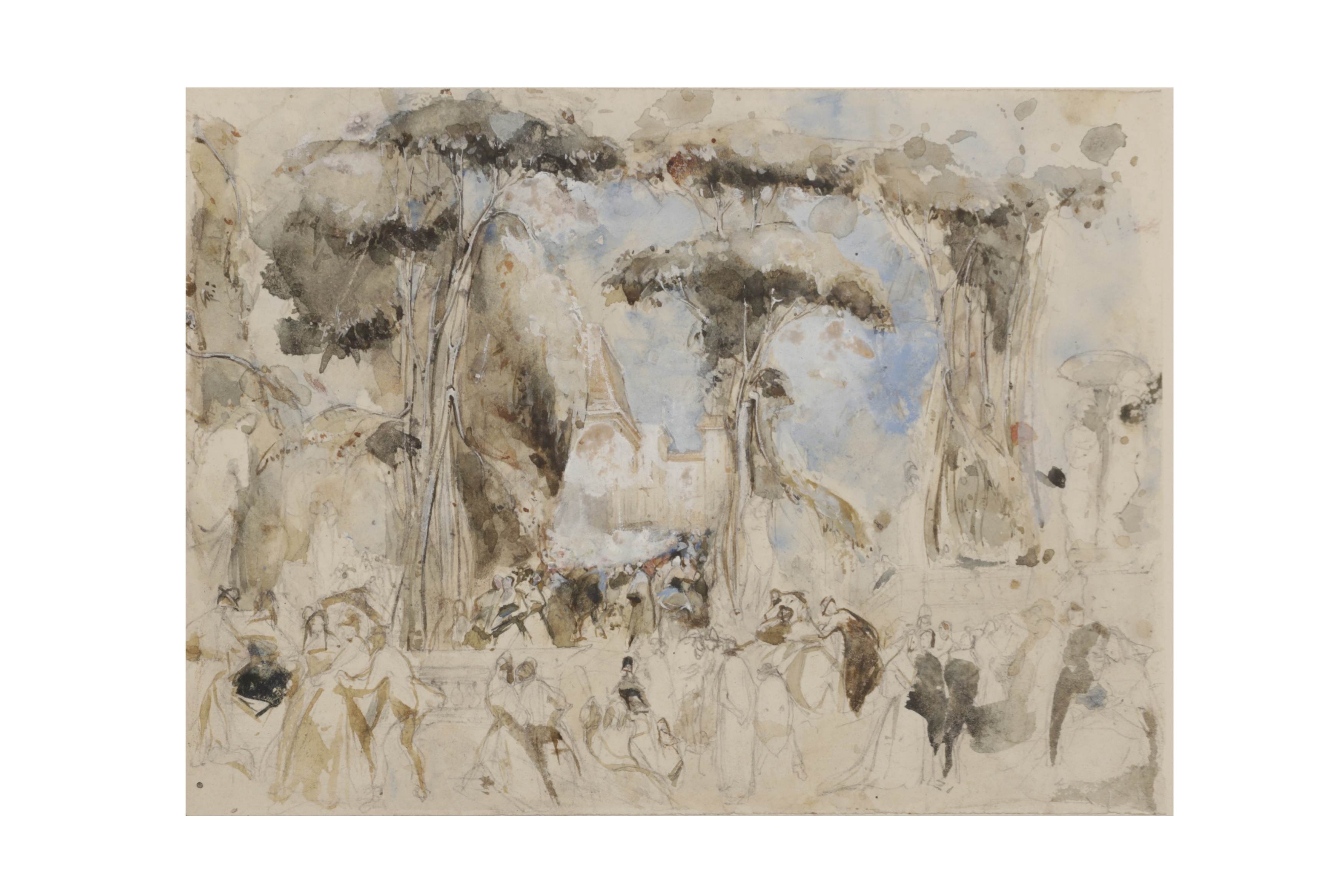 Sir John Gilbert | ATTRIBUTED TO SIR JOHN GILBERT (BRITISH 1817-1897 ...