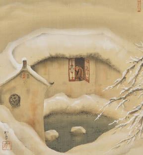Insho Domoto | Window snow and loneliness | MutualArt