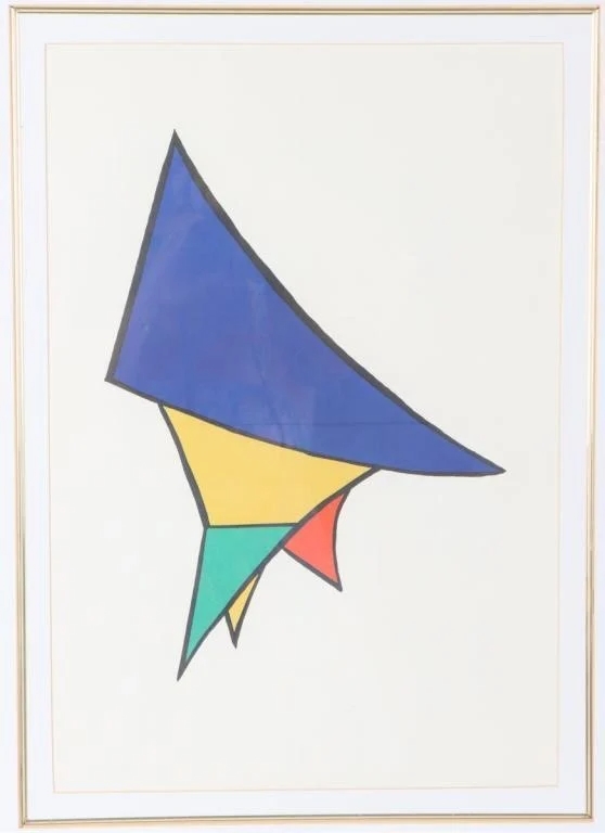 Alexander Calder | 'Triangular Shapes | MutualArt