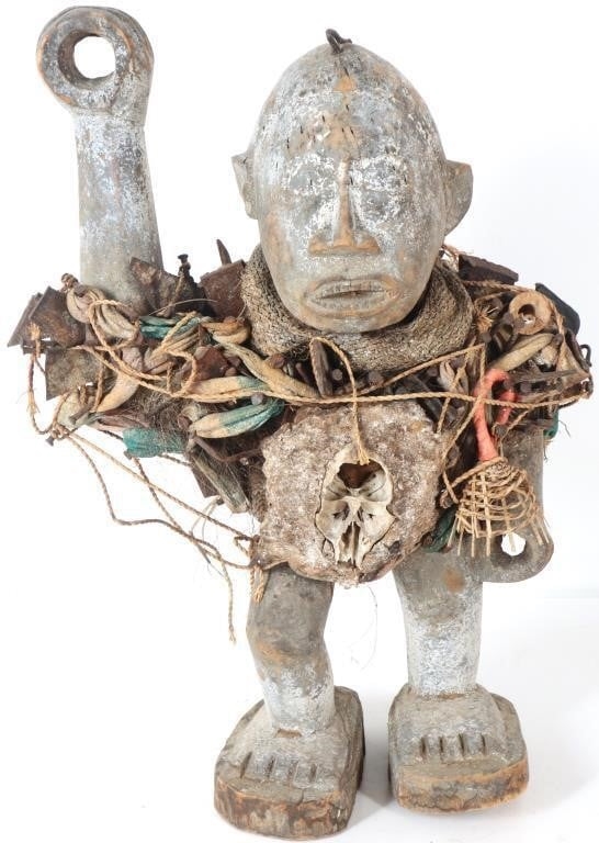 African School, 20th Century | Kongo Fetish Sculpture | MutualArt