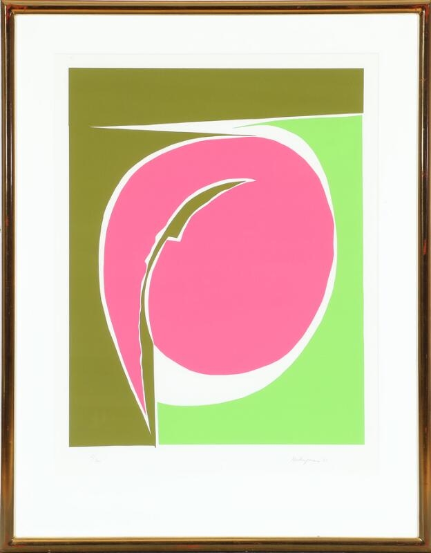 Richard Mortensen | Five composition (1981) | MutualArt