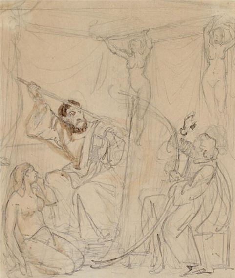 Wilhelm Marstrand | Saul and David | MutualArt