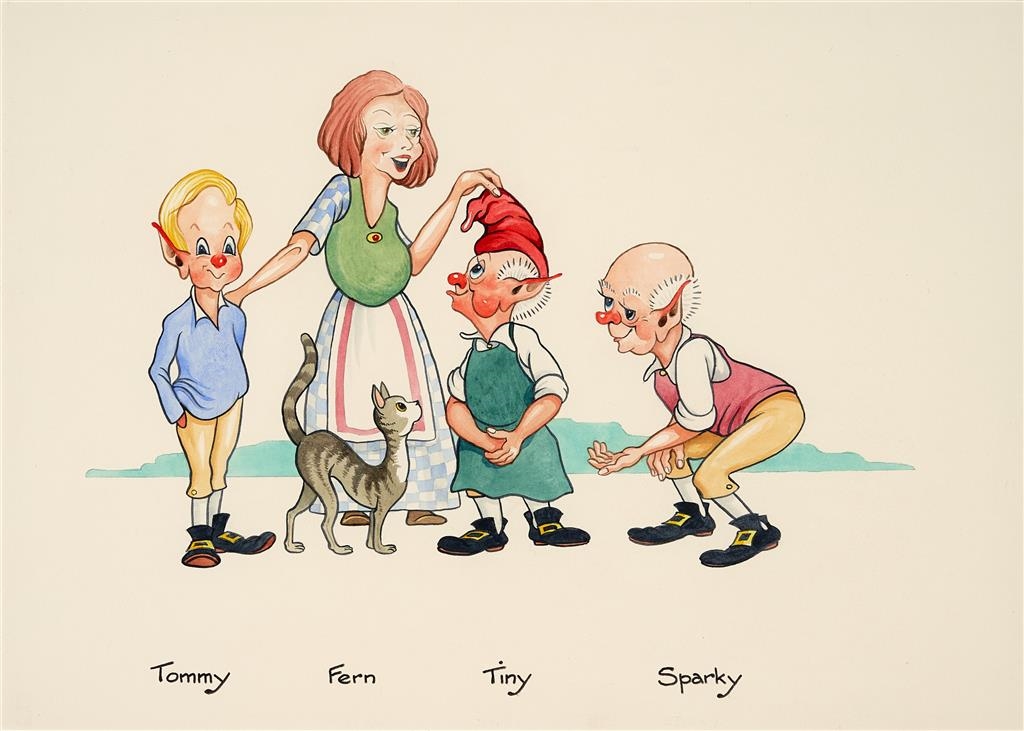 Charles Newman | 4 Characters from Illustration for Childrens Book ...