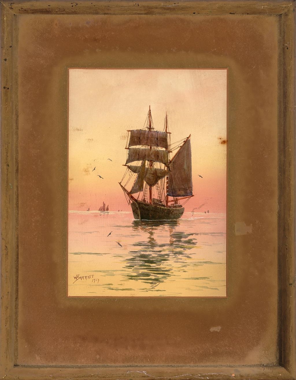 Walter A. Barratt | Maritime Scenes (1927) | MutualArt