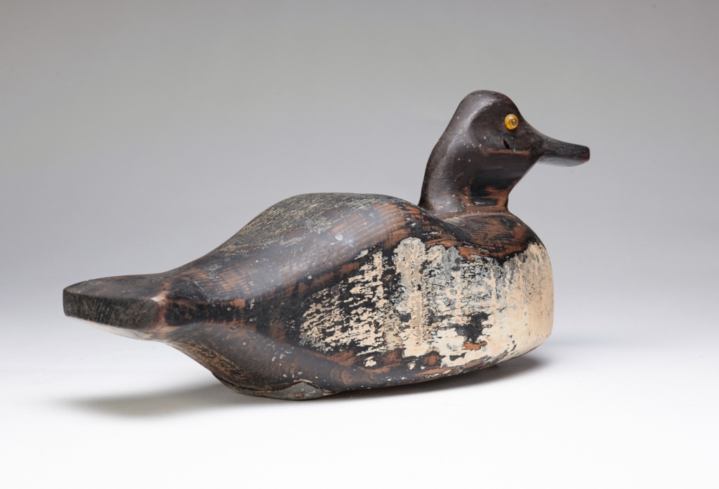 Frank Lewis | WHISTLER HUMPBACK DECOY BY FRANK LEWIS. | MutualArt