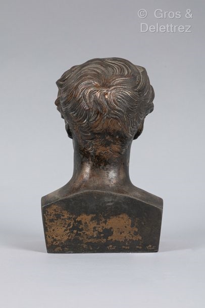 Jean David | Portrait of Chateaubriand in bust as Hermes Proof in ...