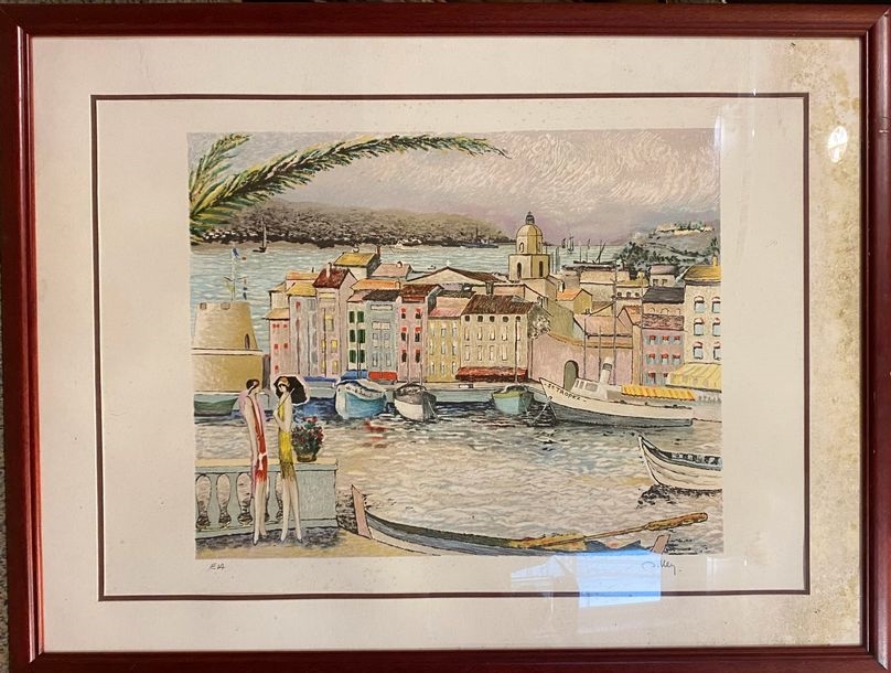 Ramon Dilley | Port of Saint-Tropez | MutualArt